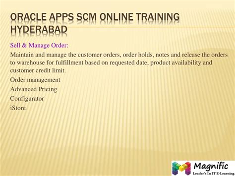 Ppt Oracle Apps Scm Online Training In Sweden Powerpoint Presentation Id 3603443