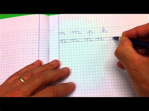 Lettere N M P H Come Scrivere In Corsivo Minuscolo Rispettando Vista E Visione A Parte
