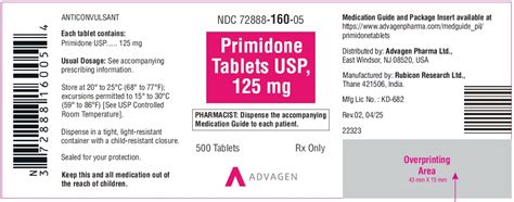 Dailymed Primidone Tablet
