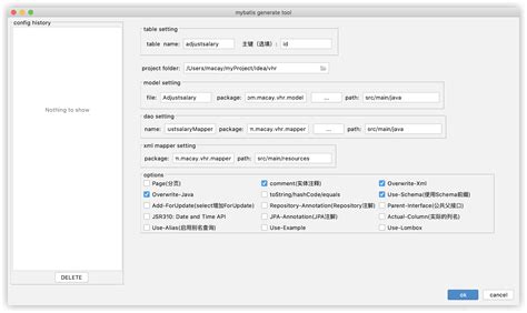 Idea Mybatis Generator插件配合database实现逆向工程idea Database Mybatis