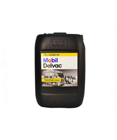 Масло Mobil Delvac XHP Extra 10W-40 - 20/208л от 5400 руб с НДС