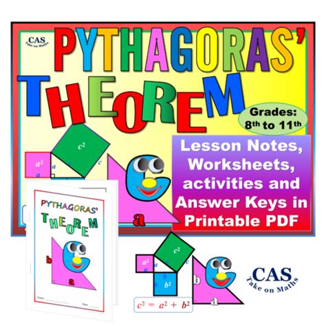 Introduction To Pythagoras Theorem Workbook And Activity Australian