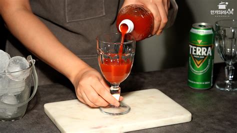 해장으로 먹는 칵테일 토마토로 만드는 해장칵테일 2가지 레드아이and블러디메리
