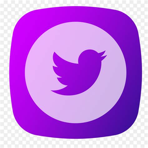 Purple Twitter Logo Png 52 Koleksi Gambar