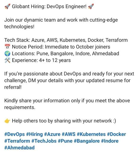 Bharath Kumar Reddy On Linkedin Hiring Devops Devops Cloud Jobs Aws Azure 11 Comments