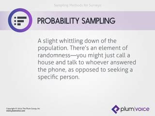 Sampling Methods For Surveys Ppt