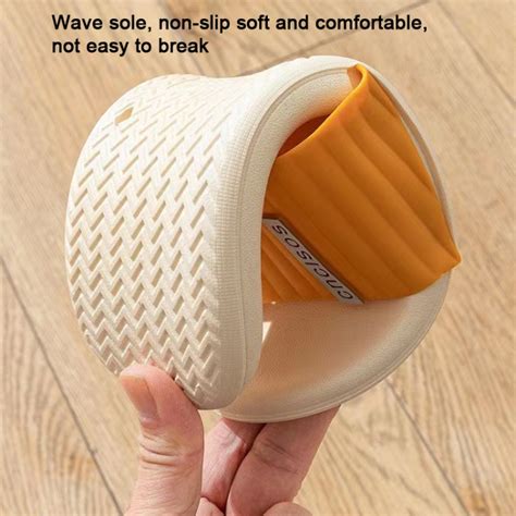 여성 슬리퍼 욕실 목욕 플립 플롭 실내 소프트 솔 샌들 사이즈 3637노란색