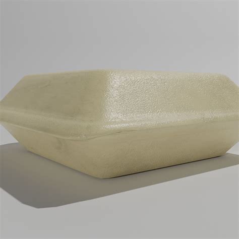 Styrofoam Containers Pack 3d Model Cgtrader