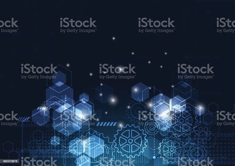 추상적인 기술 커뮤니케이션 디자인 혁신 개념 배경입니다 벡터 일러스트 레이 션 0명에 대한 스톡 벡터 아트 및 기타 이미지