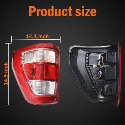 Senshine Conjunto De Luz Trasera Para Ford F150 F 150 Accesorios 2021 2022 2023 Repuesto De