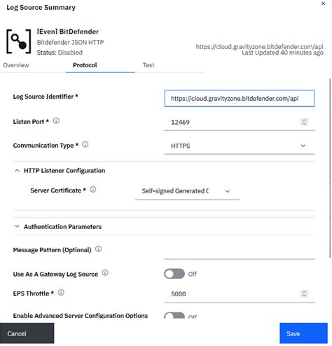 Qradar Integration With Bitdefender Cloud Rqradar