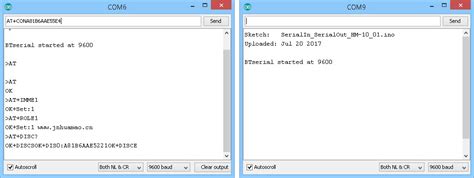 Arduino To Arduino Communication Using HM S Martyn Currey