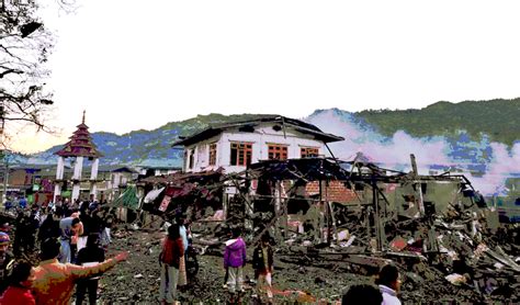 လေကြောင်းကနေ ဗုံးကြဲမှုတွေထဲက ဆိုးရွားတဲ့ နောက်ဖြစ်ရပ်တခု၊ စစ်ရေး အရှိန်ထပ်မြင့်လာမယ့် ရှမ်းမ