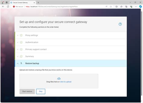 How To Install And Register Secure Connect Gateway Scg On Windows