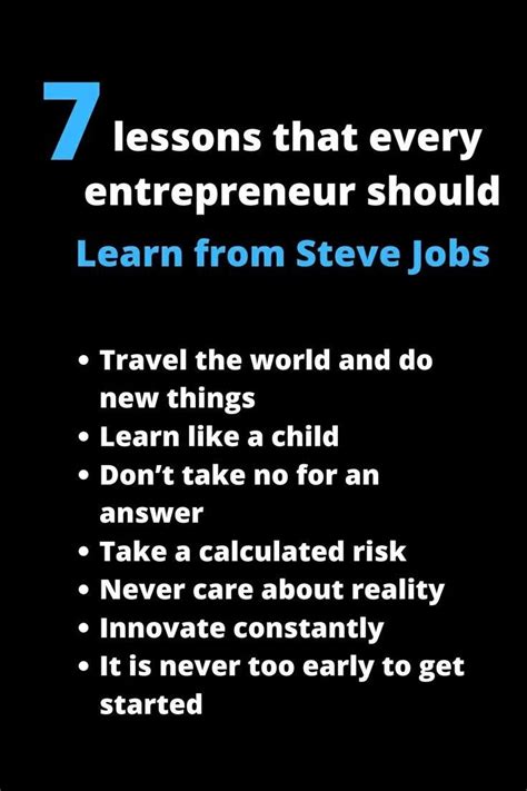 Entrepreneurship Leadership Innovation Growthmindset Stevejobs
