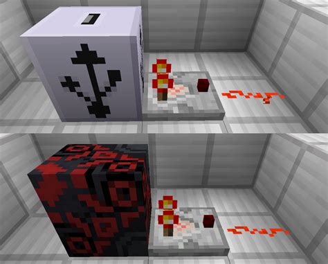 Java Edition Redstone Comparator Powered By Black Glazed Terracotta Minecraft Discontinued