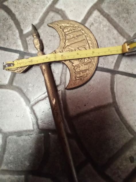 Vintage Antique Brass Axe Wall Display Hobbies And Toys Memorabilia And Collectibles Vintage