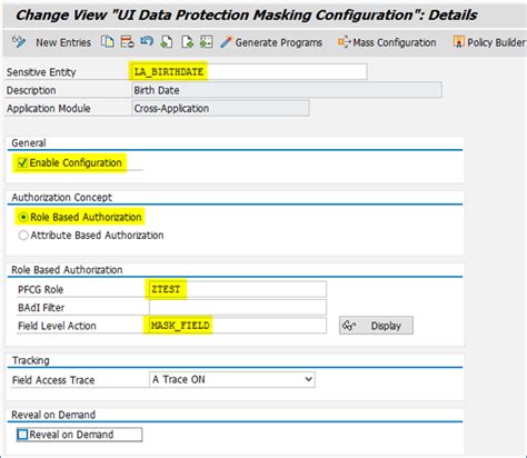 Ui Data Protection Role Based Masking Scenario I Sap Community