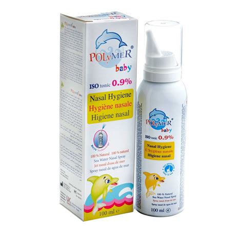 بوليمر بيبي ايزوتونيك ماء البحر بخاخ للأنف 09 Walfarm