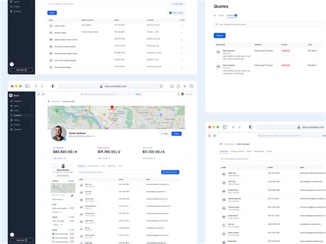 vendor and customer profile ui by deep s on dribbble