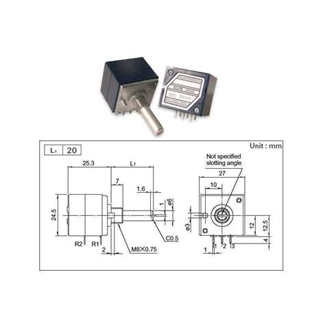 Alps Potentiometer Datasheet Specifications Features And Application Guide