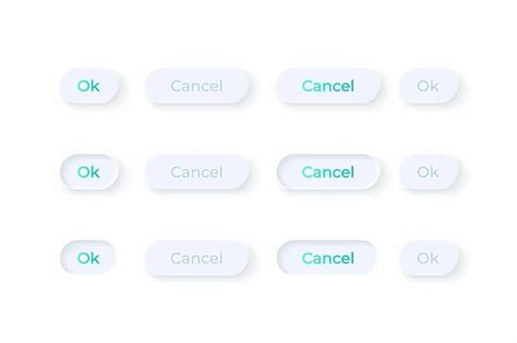 Confirmation Buttons Ui Elements Kit Masterbundles