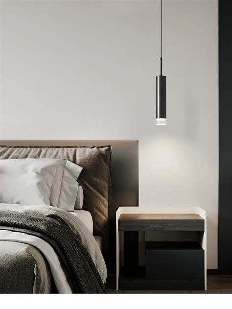 帕莎极简卧室床头吊灯现代简约轻奢主卧双头吊线灯升降吊杆小吊灯 天猫 花瓣网