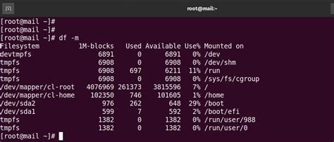 Örneklerle Linuxta Df Komutu Nasıl Kullanılır Linux Data Linux Sysadmin