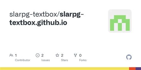GitHub Slarpg Textbox Slarpg Textbox Github Io