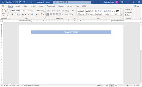 Page Header
