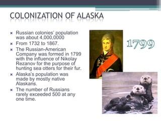 Russian American Colonies Pptx