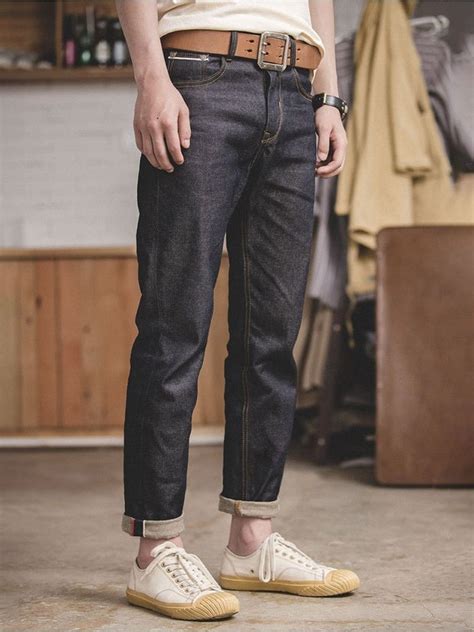 Джинсы Мужской Maden темно синий прямые Хлопок размер 48 прямой Пуговицы Молния Средняя