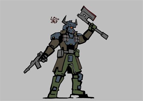 Imperial Legionary Assault Grenadier By Lichen93 On Deviantart