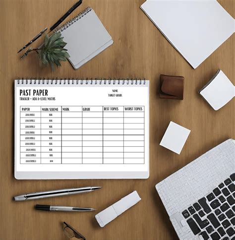 A Level Edexcel Maths Past Paper Tracker Etsy