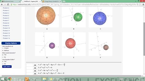 Solved Match The Graphs To The Equations
