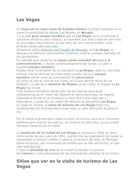 las vegas pdf