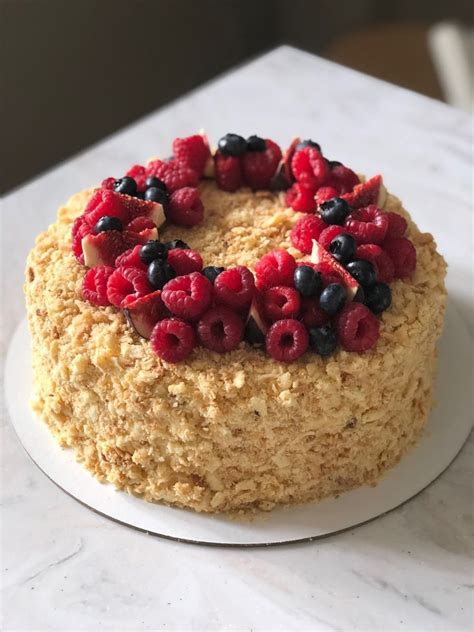 Russian Napoleon Cake Puff Pastry Cake Artofit