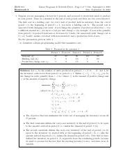IEOR 162 Homework 2 SOLUTION IEOR 162 Homework 2 Linear Programs Network Flows Page 1 Of 7