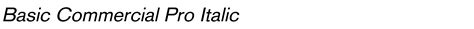 Basic Commercial Font Webfont And Desktop Myfonts