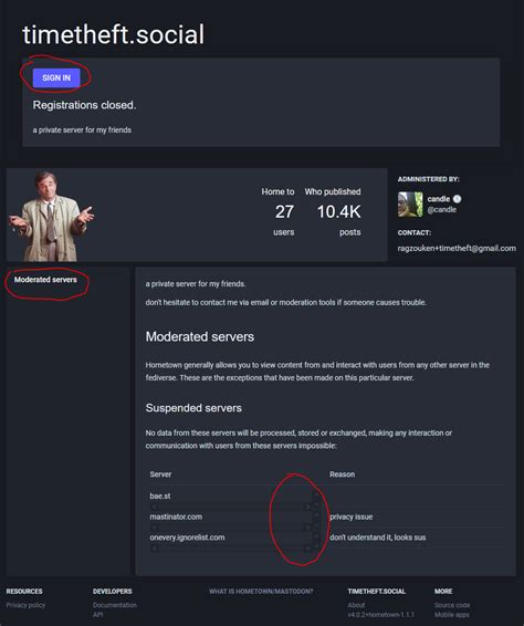 A Few Issues On The Server About Page · Issue 1287 · Hometown Forkhometown · Github