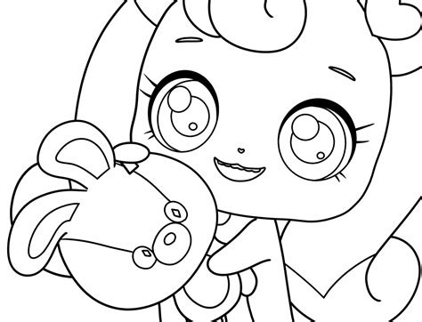 사랑의 하츄핑 색칠공부 도안 무지개캔버스 색칠공부 무료도안