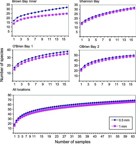 Effect Of Mesh Size On Number Of Species Species Accumulation