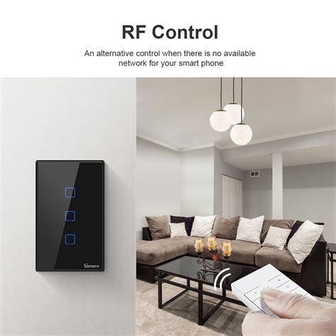 buy sonoff tx t3 smart light switch wi fi wall switch smart home 2