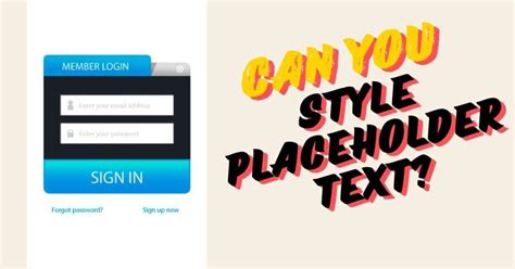 Can You Style Placeholder Text Lipsum Hub
