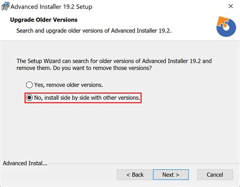 Advanced Installer Upgrade Guide