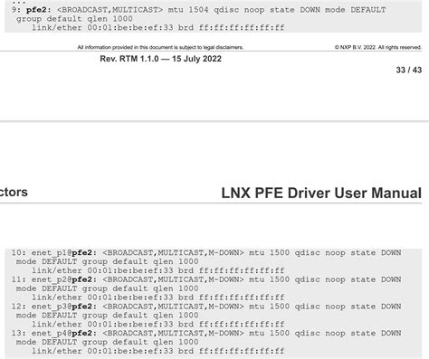 S32g Vnp Rdb2 Missing Sja1110 Interfaces In Linux Bsp 330 Nxp Community