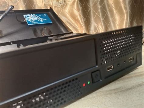 Computer Chassis Desktop Matx Itx Small Chassis Living Room Mini Htpc Horizontal Chassis With