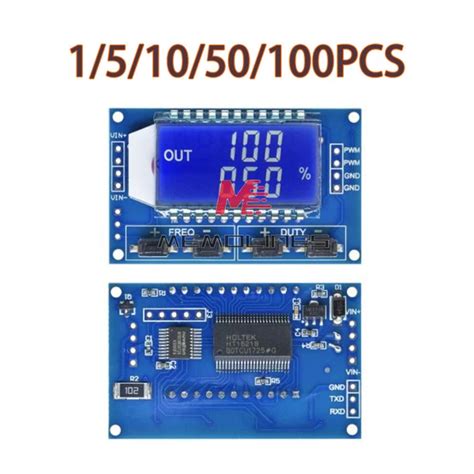 1 100pcs Pwm Pulse Frequency Duty Cycle Square Wave Signal Generator