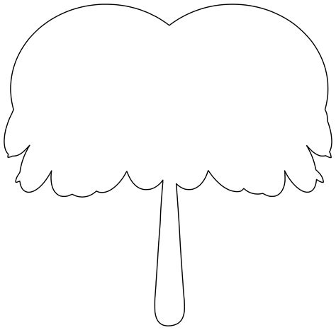 Shape Of Tree Free Printable Papercraft Templates