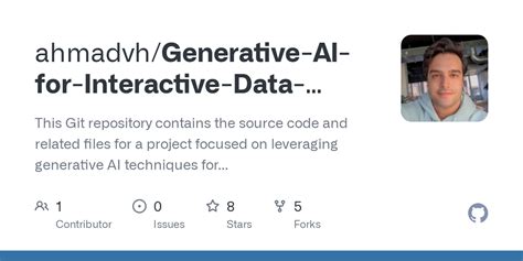 Github Ahmadvhgenerative Ai For Interactive Data Visualization This